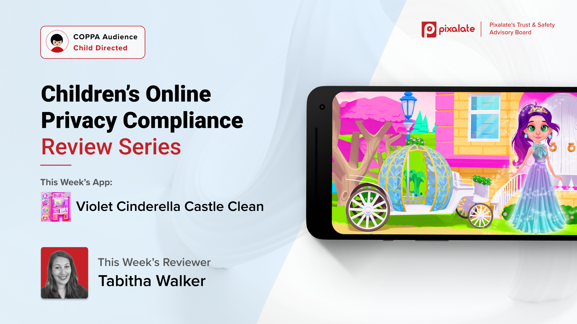 Pixalate's COPPA Manual Reviews: ‘Violet Cinderella Castle Clean’